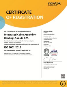 ISO-9001 2015_ ICA Mexico – ICA Holdings